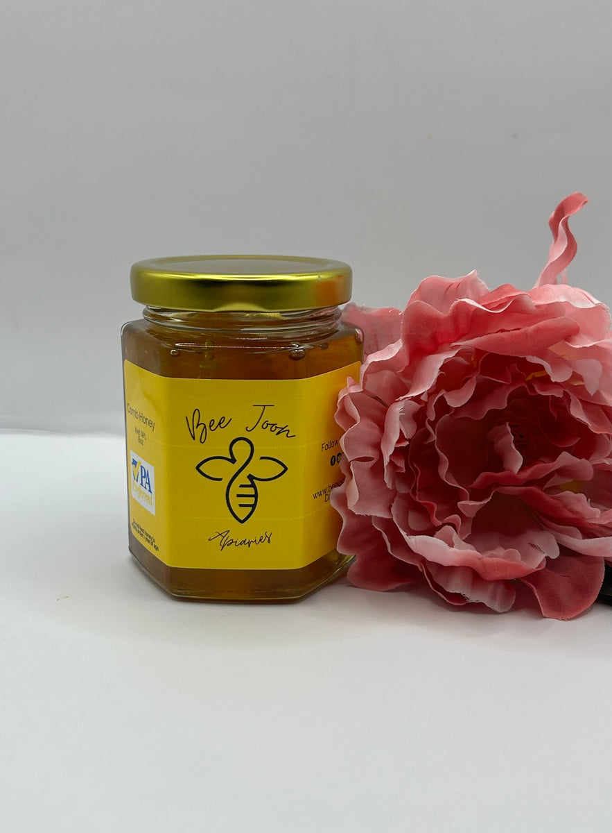 Honeycomb in Raw Honey – Bee Joon Apiaries